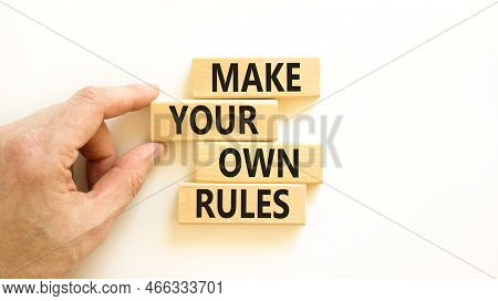 Make Your Own Rules Image & Photo (Free Trial) | Bigstock