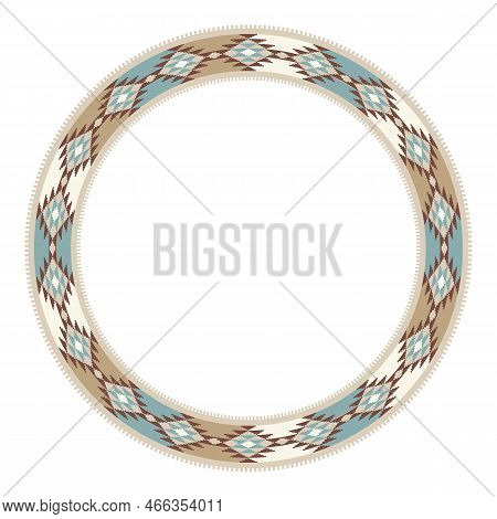 Native American Circle Border