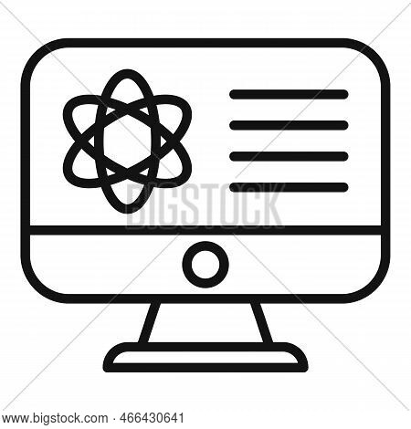 Computer Research Icon