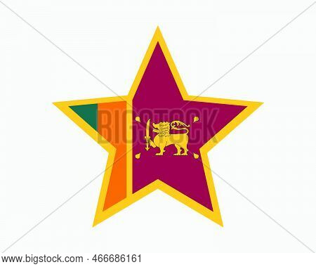 Sri Lanka Star Flag. Vector & Photo (Free Trial) | Bigstock