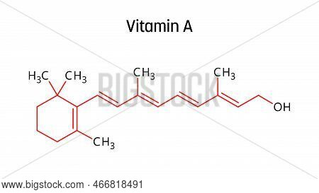 Vitamin Molecular Vector & Photo (Free Trial) | Bigstock