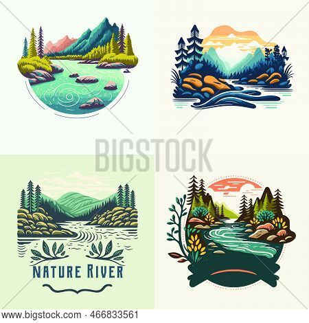 Collection Valley Vector & Photo (Free Trial) | Bigstock
