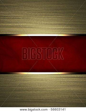 Gold Background Red Image & Photo (Free Trial) | Bigstock