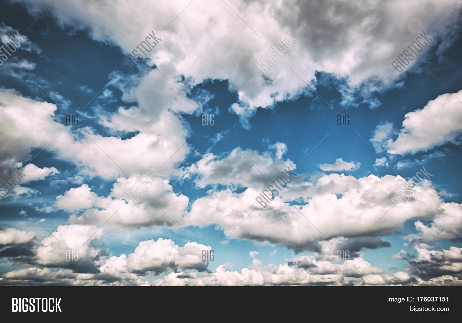 Grey Clouds Blue Sky Image & Photo (Free Trial) | Bigstock