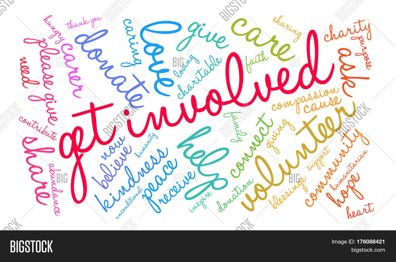 Get Involved Word Vector & Photo (Free Trial) | Bigstock