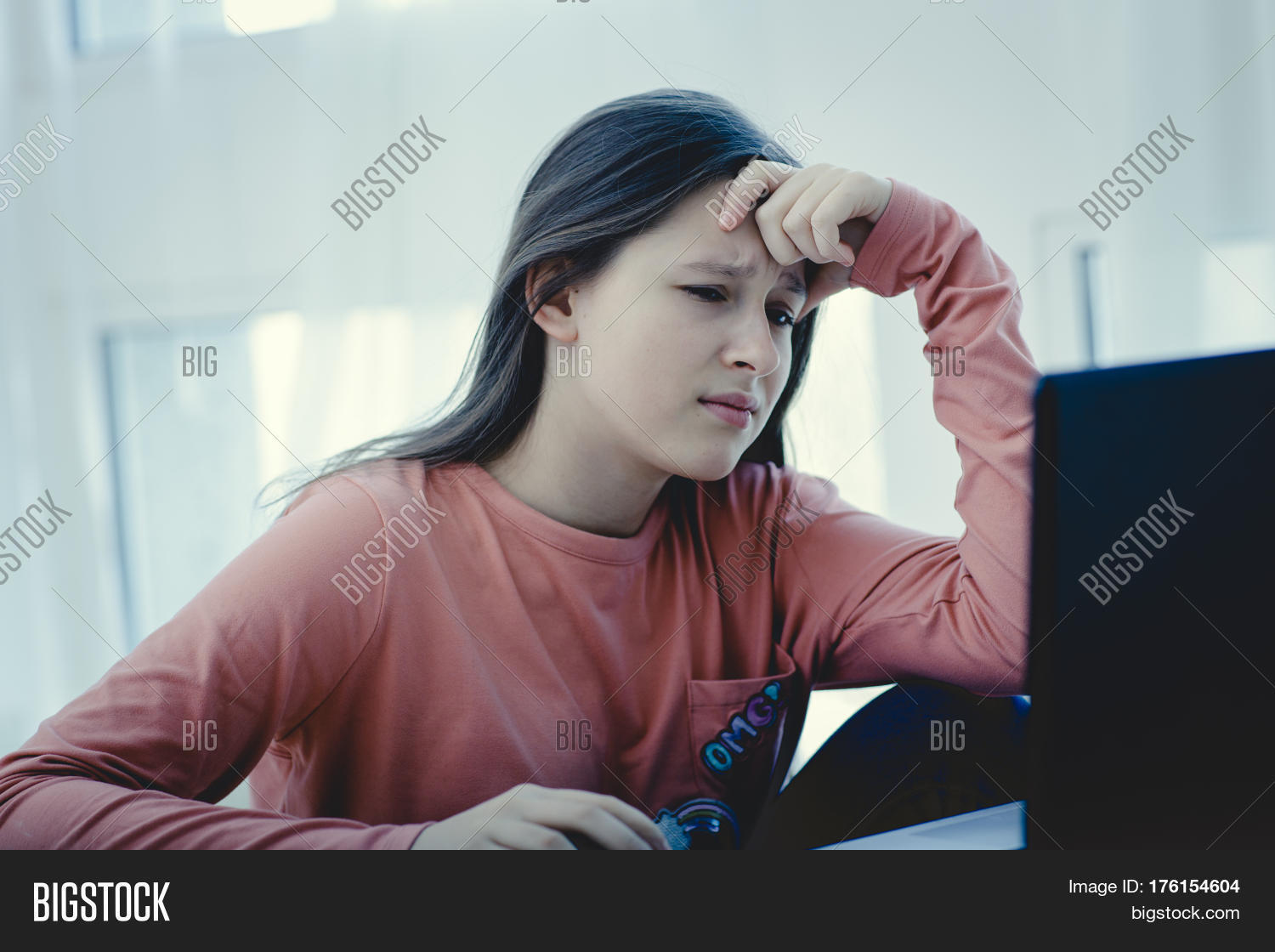 Sad Scared Female Image & Photo (Free Trial) | Bigstock