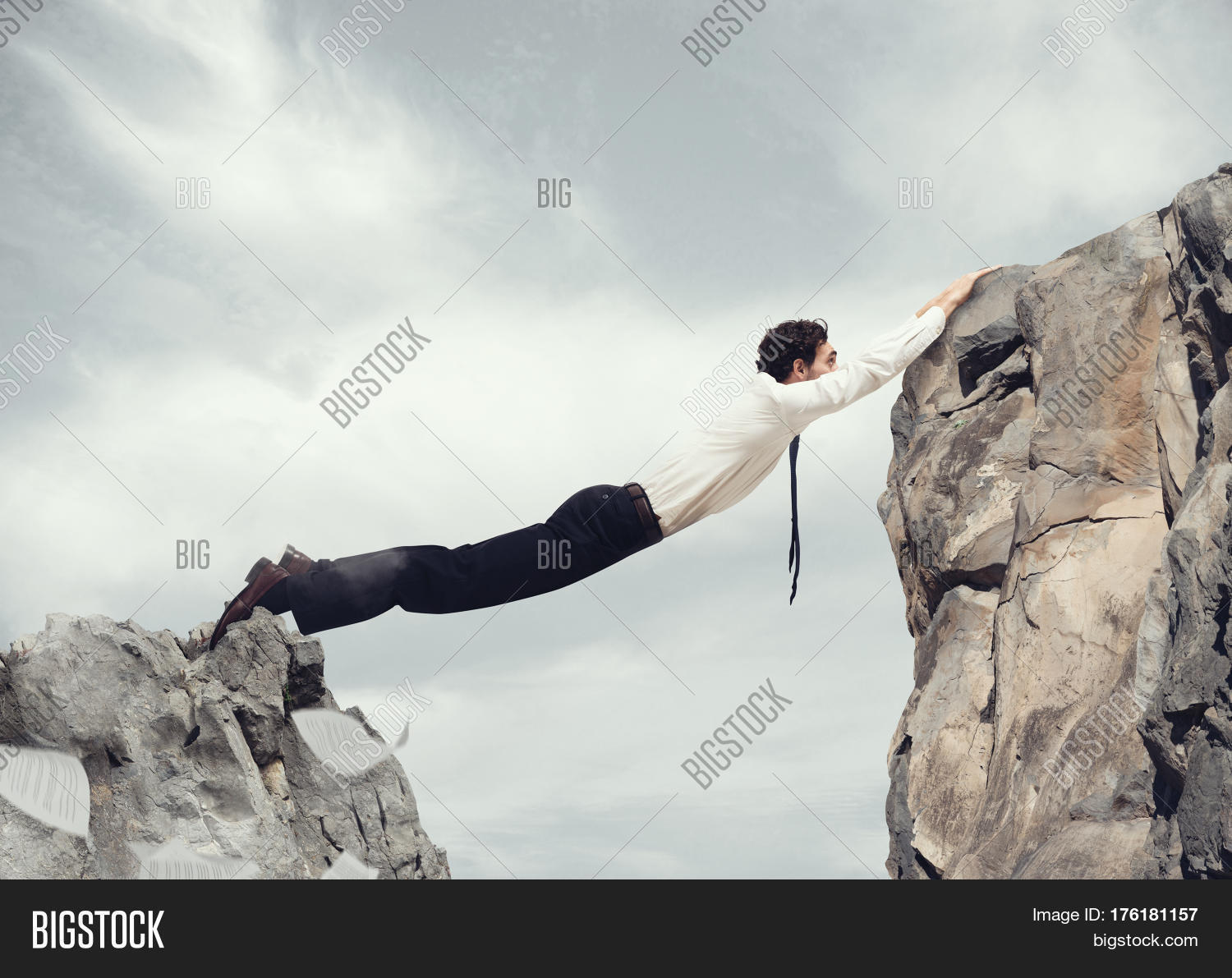 Businessman Shape His Image & Photo (Free Trial) | Bigstock