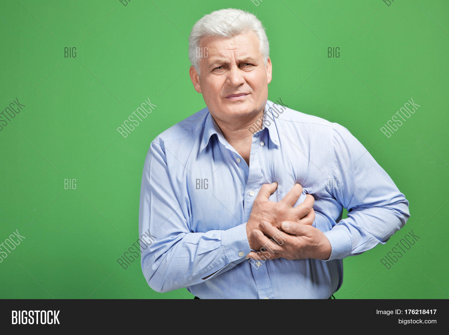 Man Chest Pain Image & Photo (Free Trial) | Bigstock