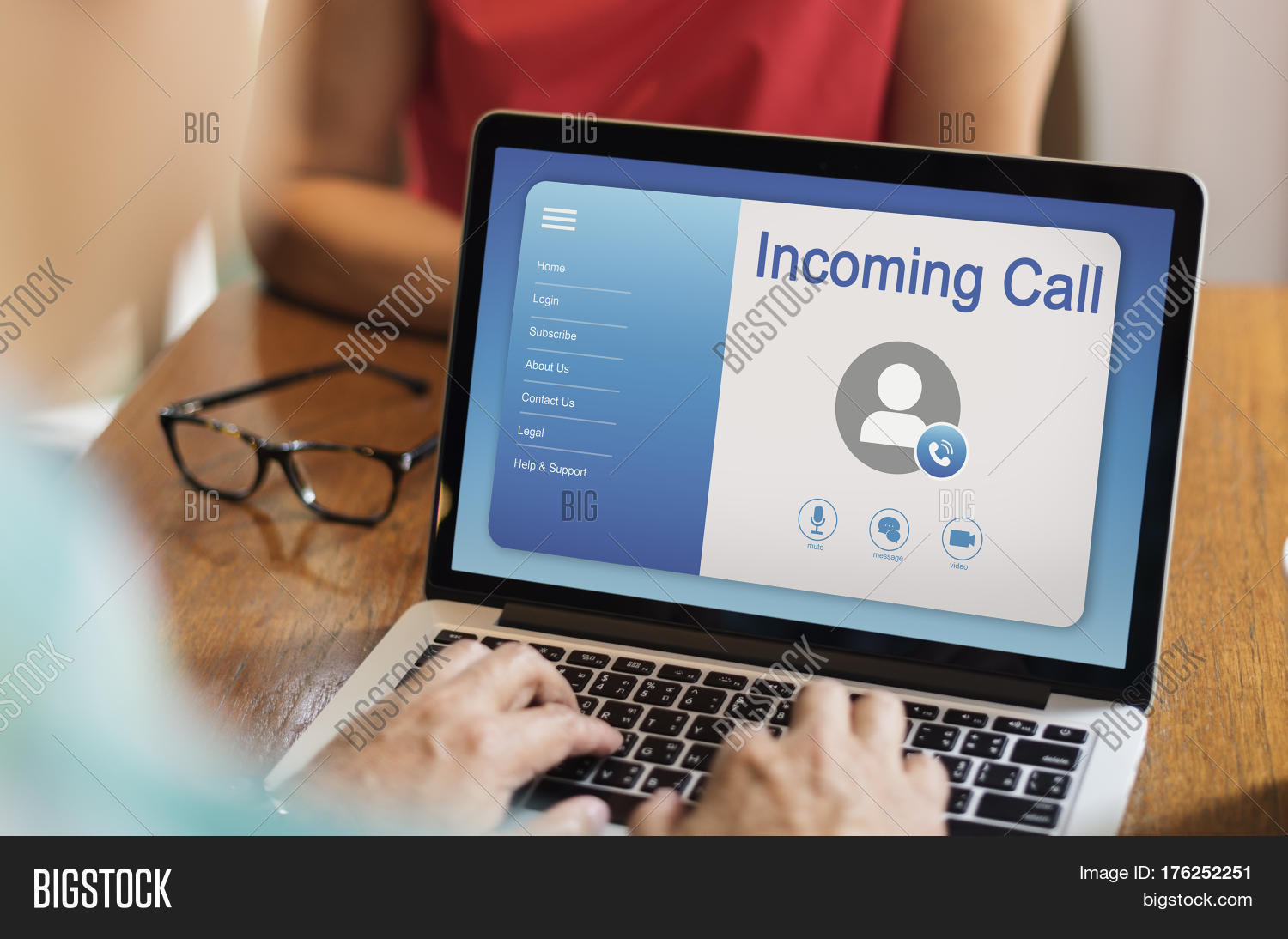 Online Video Calling Image & Photo (Free Trial) | Bigstock