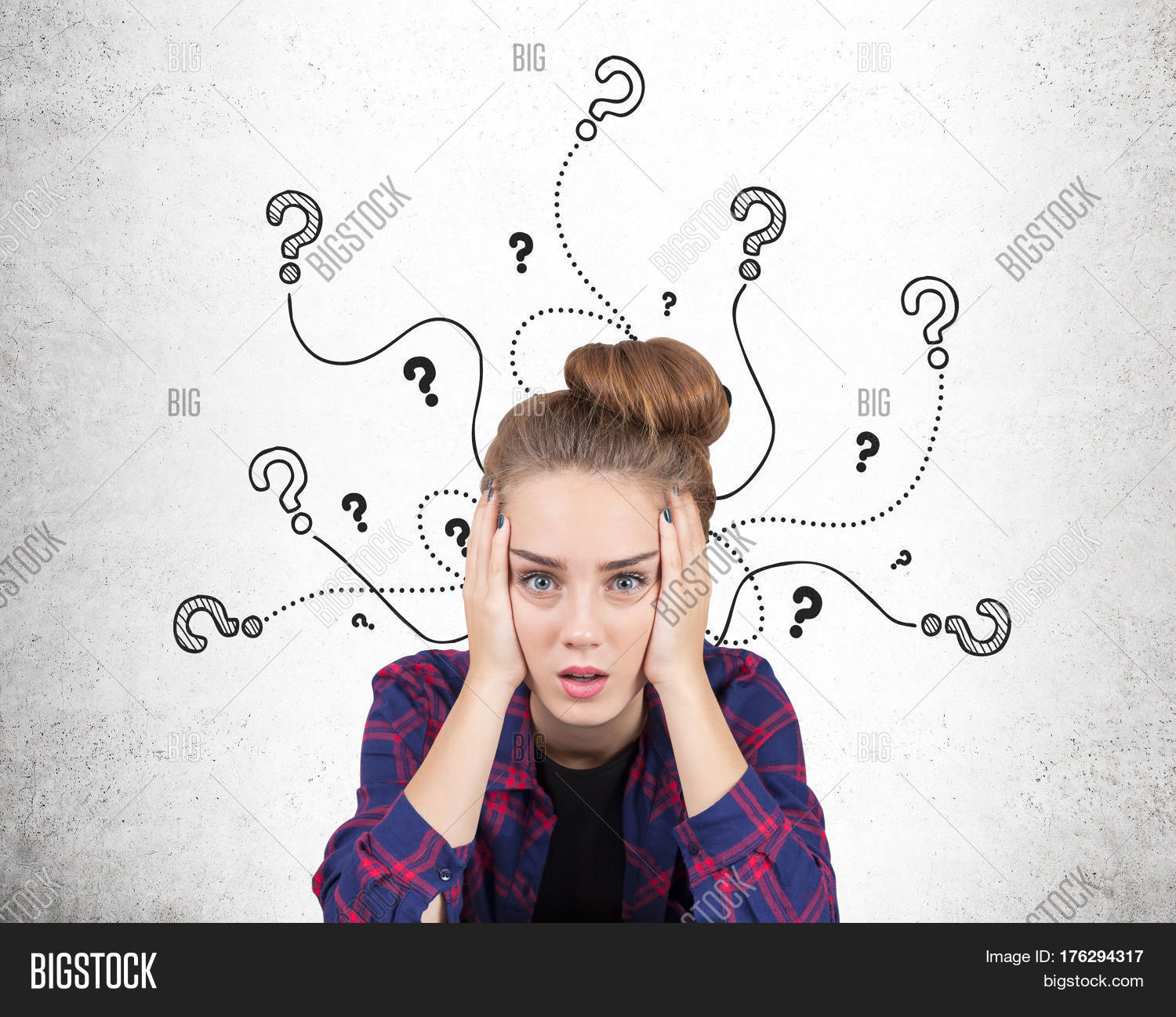 Portrait Stressed Teen Image & Photo (Free Trial) | Bigstock