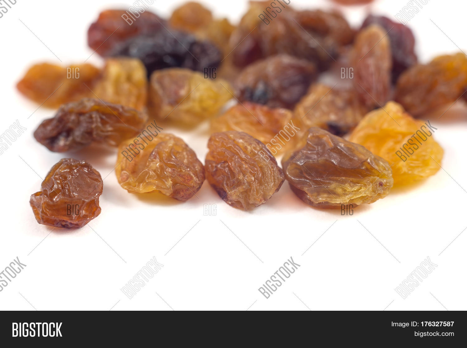 Dried Grape Raisins On Image & Photo (Free Trial) | Bigstock