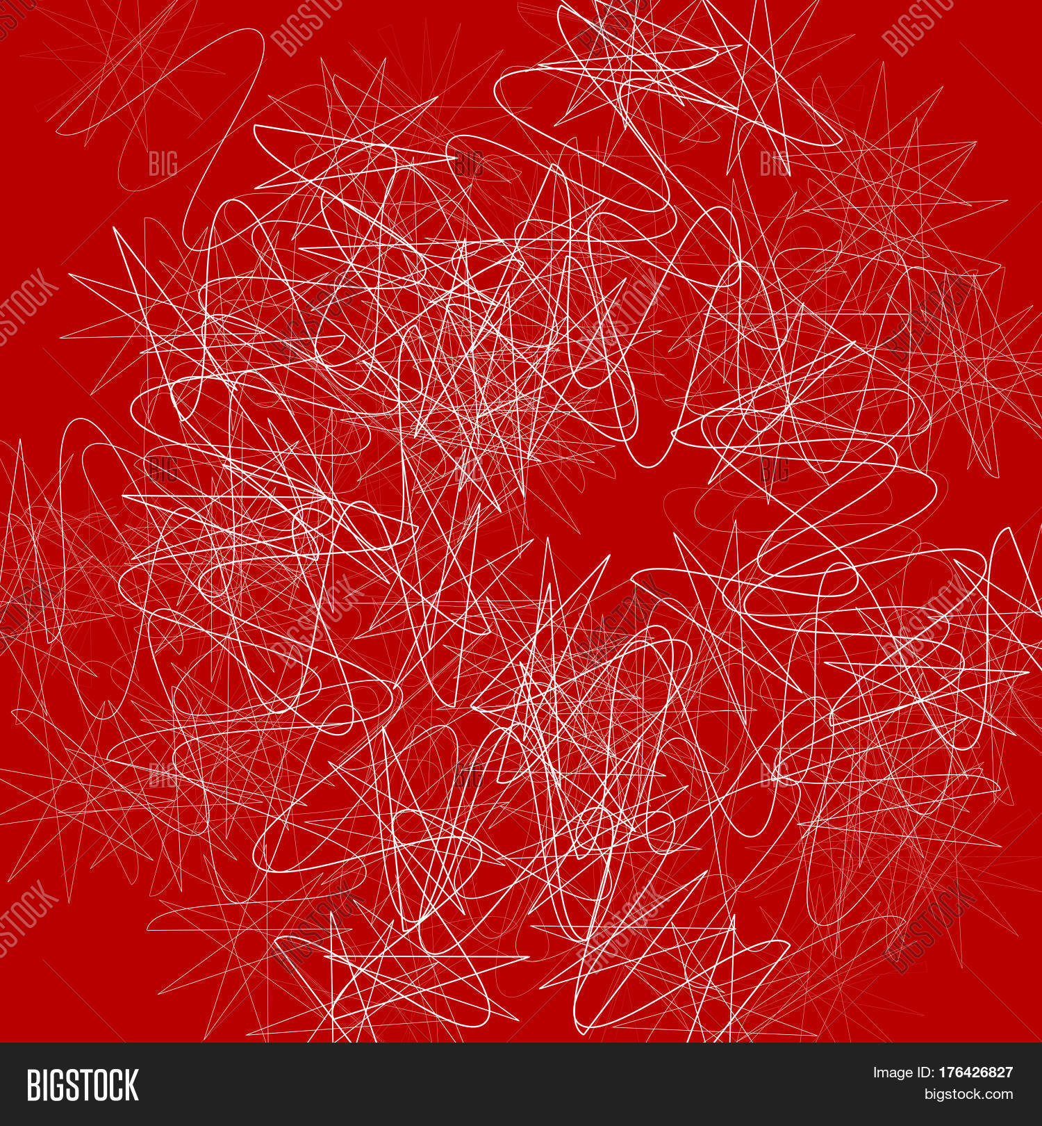 Random Squiggly Lines Vector & Photo (Free Trial) | Bigstock