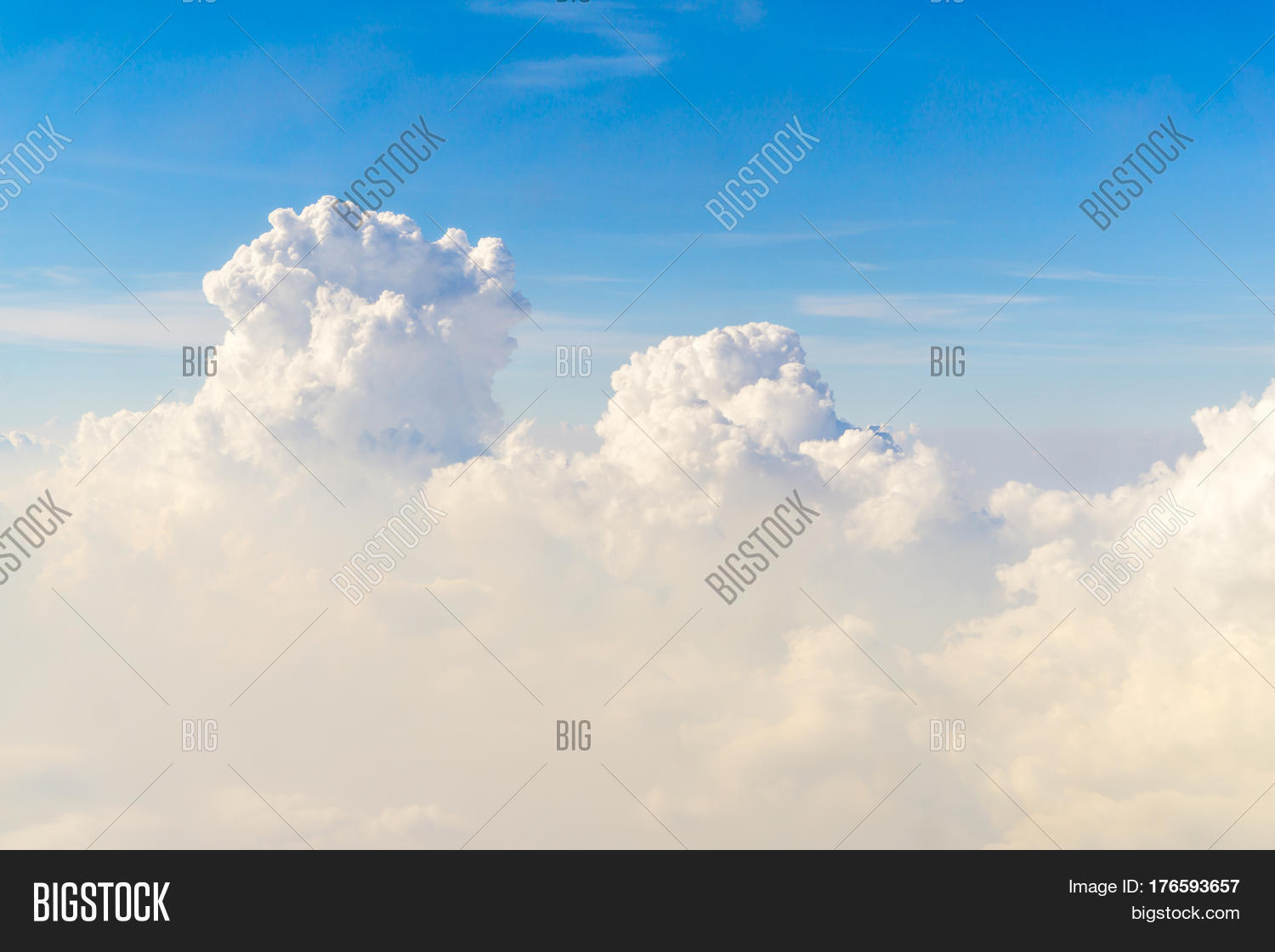 Sky Cloud Top View Image & Photo (Free Trial) | Bigstock