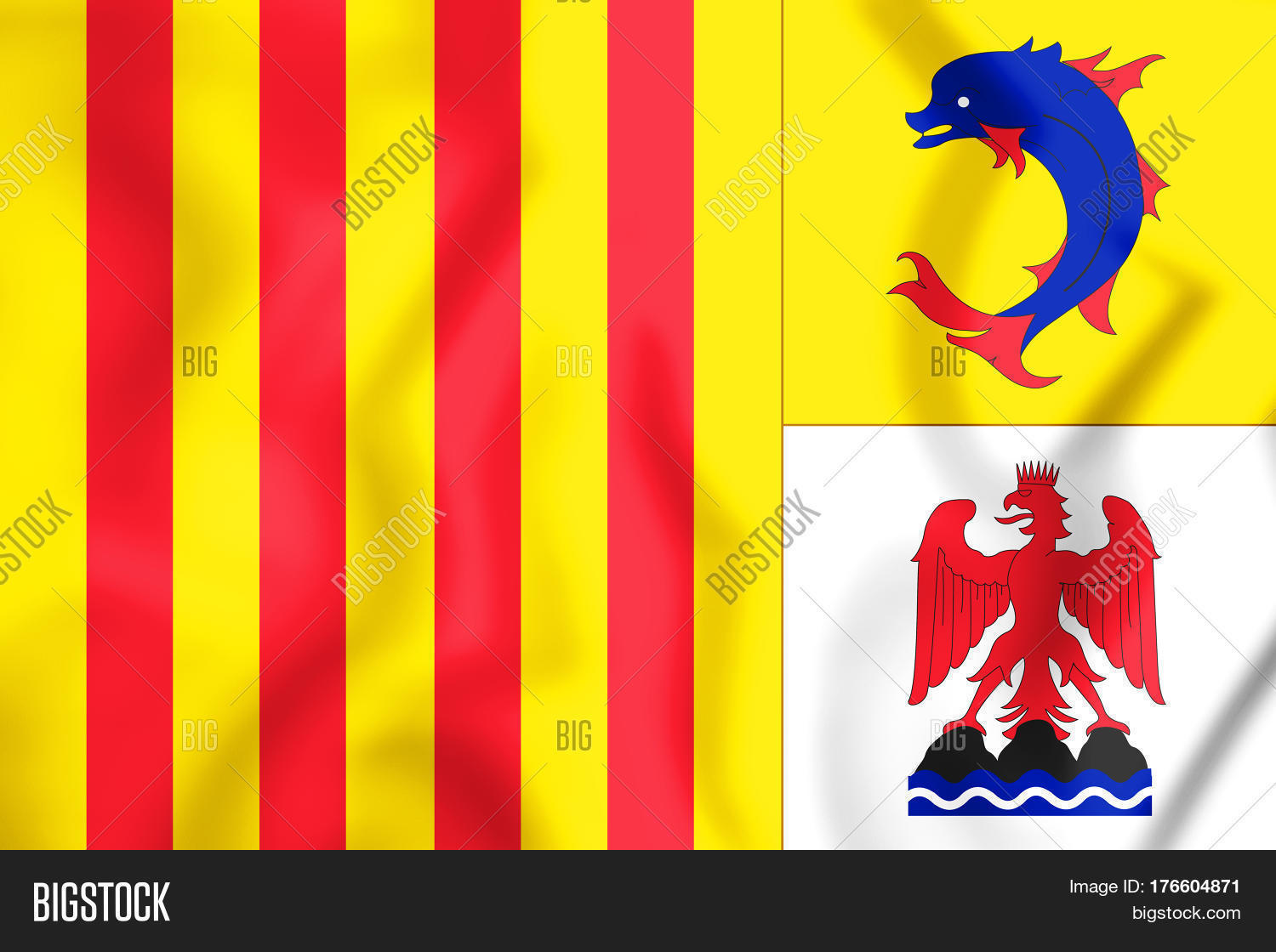 Flag_of_provence-alpes Image & Photo (Free Trial) | Bigstock