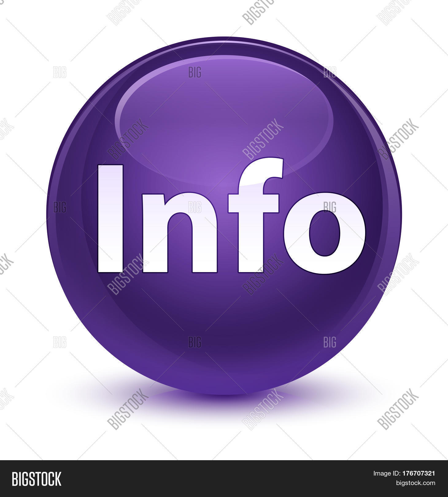 Info Glassy Purple Image & Photo (Free Trial) | Bigstock