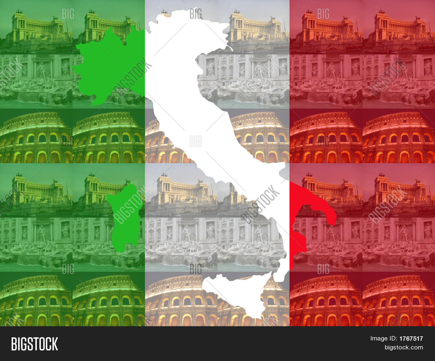 Map Italy Rome Image & Photo (Free Trial) | Bigstock