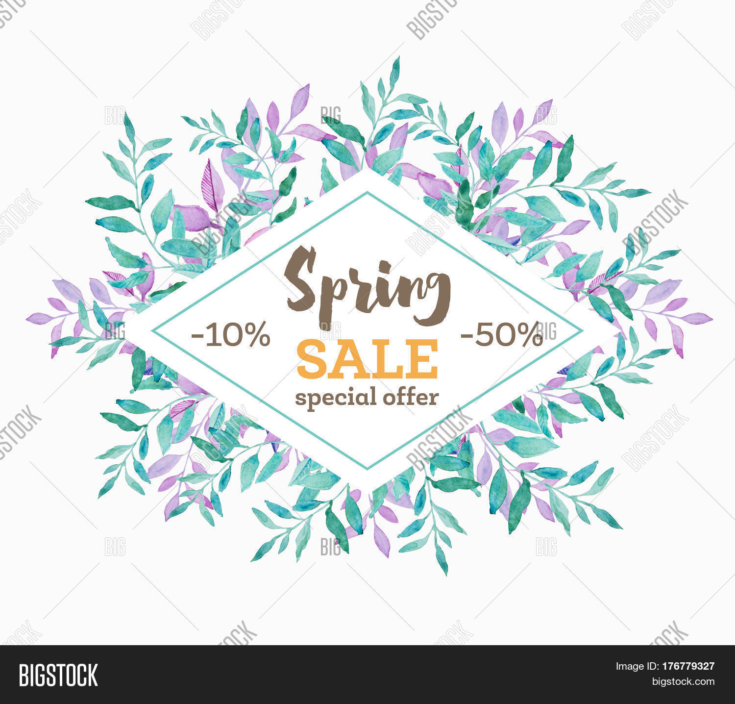 Spring Sale Background Image & Photo (Free Trial) | Bigstock