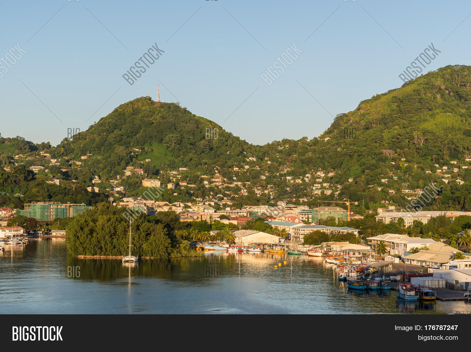 Victoria Mahe Island Image & Photo (Free Trial) | Bigstock