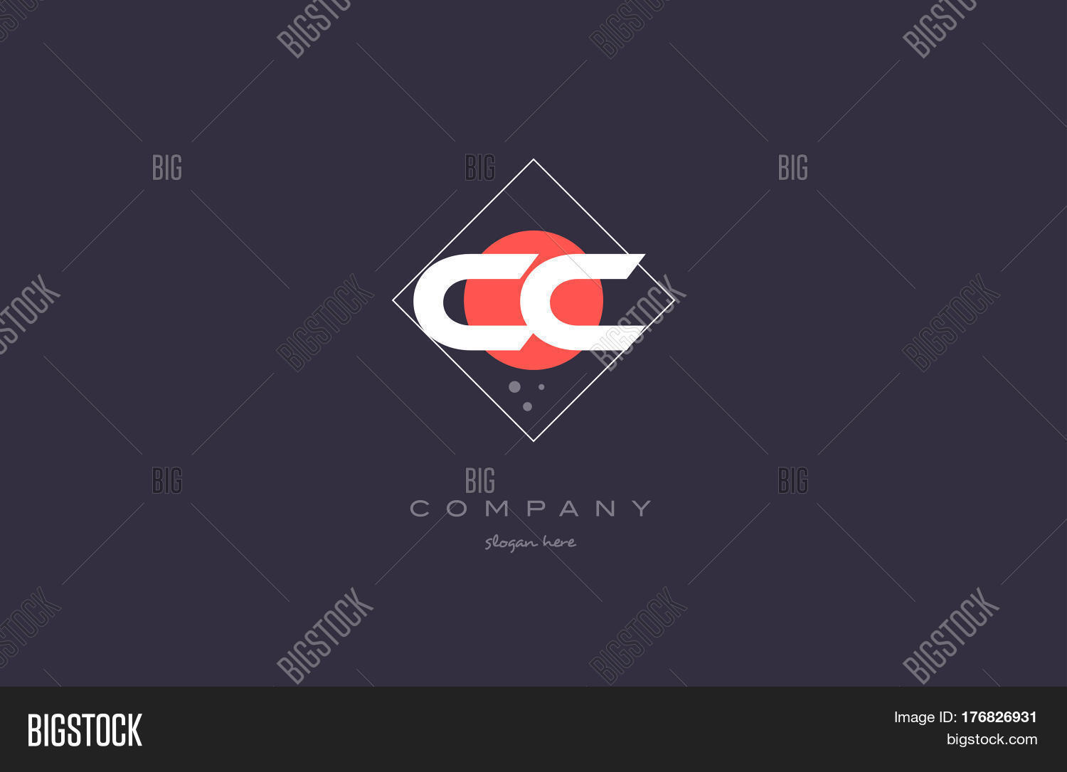 Cc C C Vintage Retro Vector & Photo (Free Trial) | Bigstock