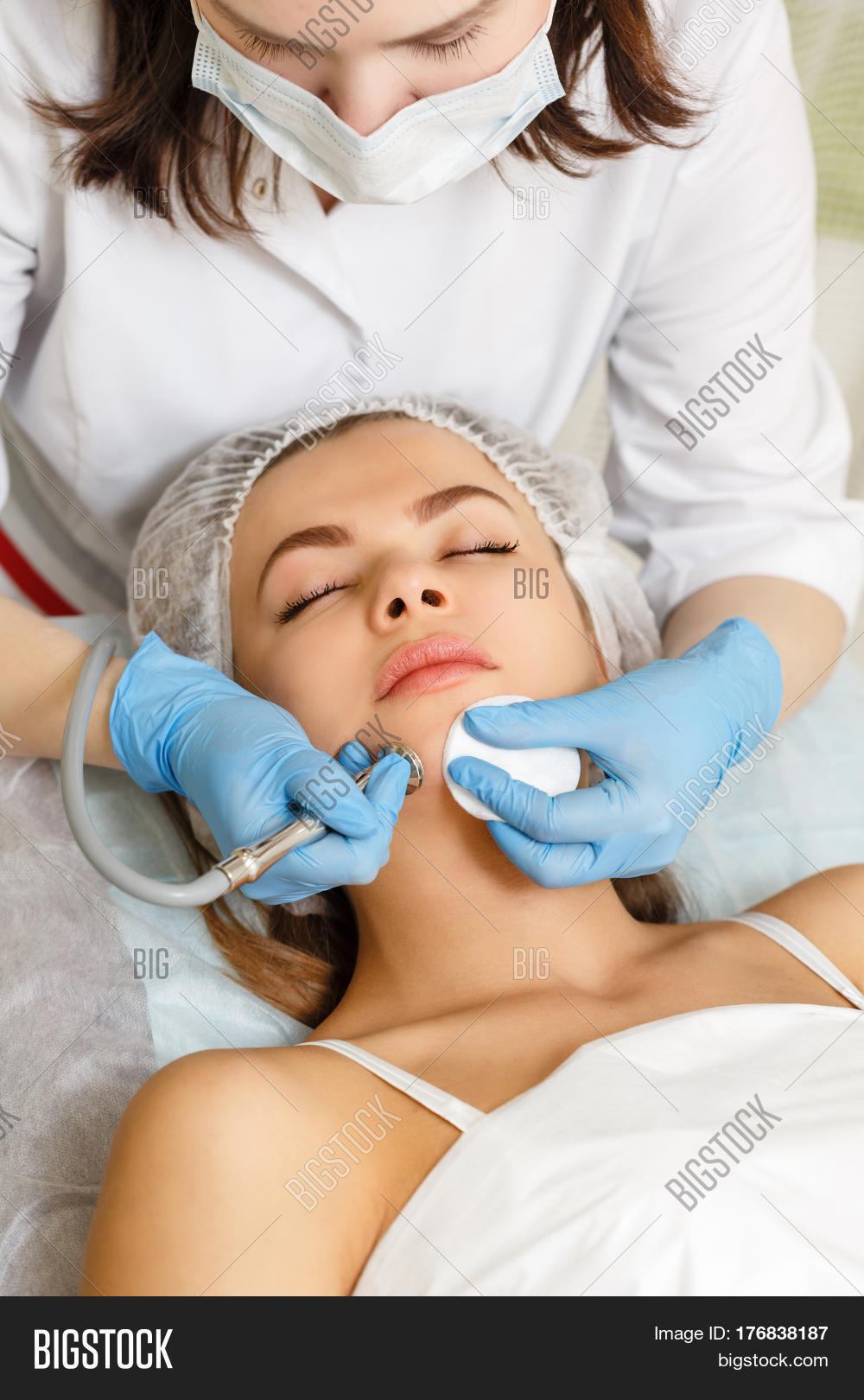 Dermabrasion Girl Chin Image & Photo (Free Trial) | Bigstock