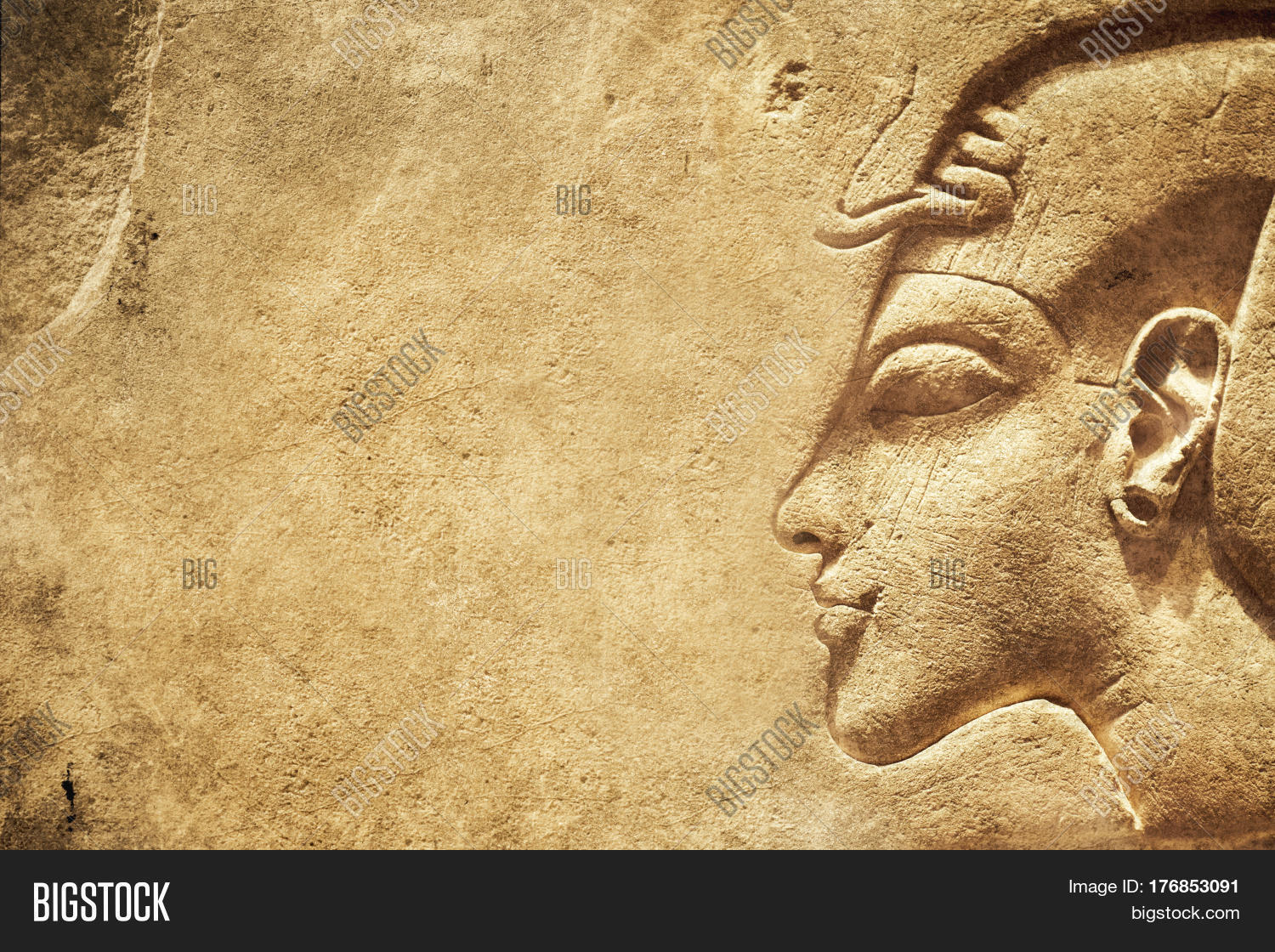 Ancient Egyptian Stone Image & Photo (Free Trial) | Bigstock