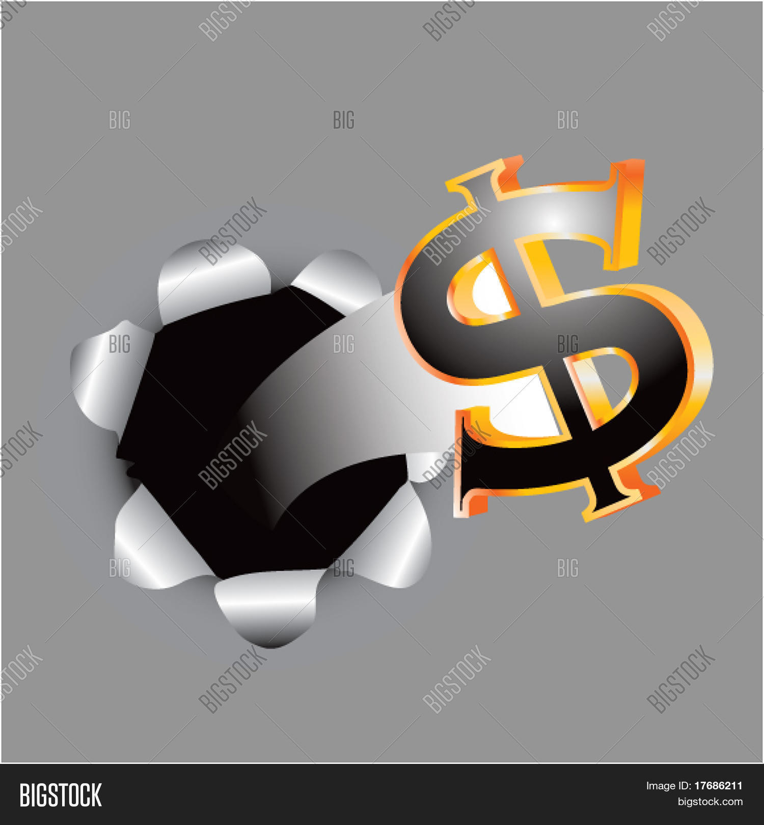 Dollar Sign Coming Vector & Photo (Free Trial) | Bigstock