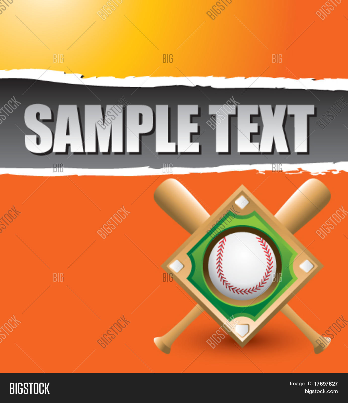 Baseball Diamond On Vector & Photo (Free Trial) | Bigstock