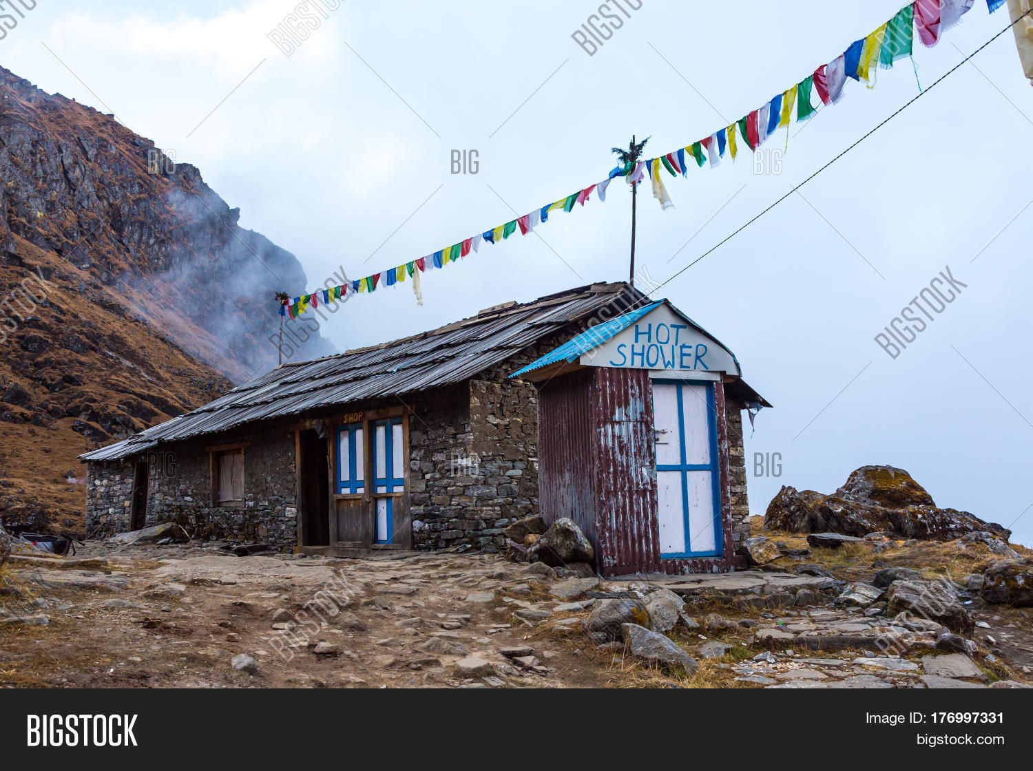 Mountain Hut Nepal Image & Photo (Free Trial) | Bigstock