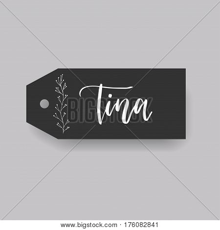 Tina - Common Female Vector & Photo (Free Trial) | Bigstock