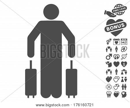 Passenger Luggage Vector & Photo (Free Trial) | Bigstock