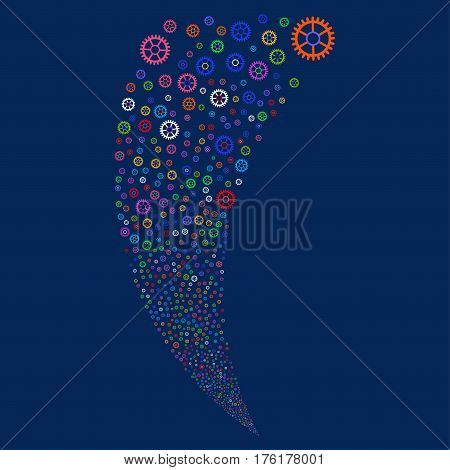 Clock Wheel Random Vector & Photo (Free Trial) | Bigstock