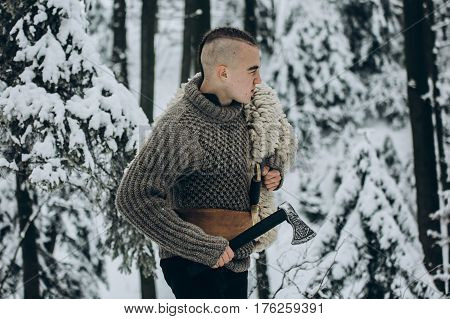 Portrait Strong Viking Image & Photo (Free Trial) | Bigstock