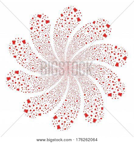 Angel Fireworks Swirl Vector & Photo (Free Trial) | Bigstock