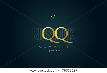 Qq Q Q Gold Golden Vector & Photo (Free Trial) | Bigstock