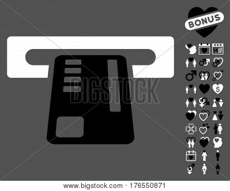Ticket Machine Icon Vector & Photo (Free Trial) | Bigstock