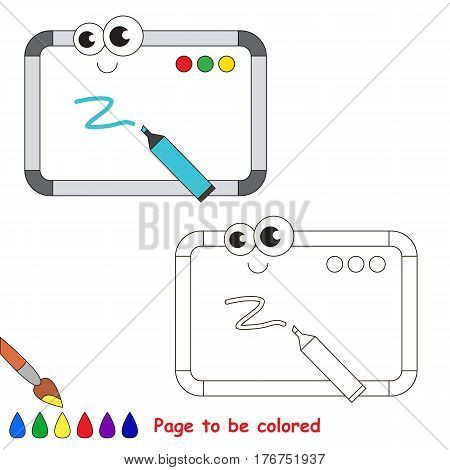 Whiteboard Be Colored Vector & Photo (Free Trial) | Bigstock