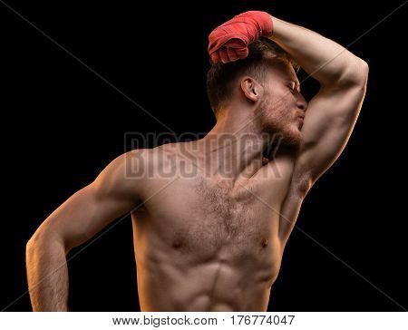 Muscular Man Kissing Image & Photo (Free Trial) | Bigstock