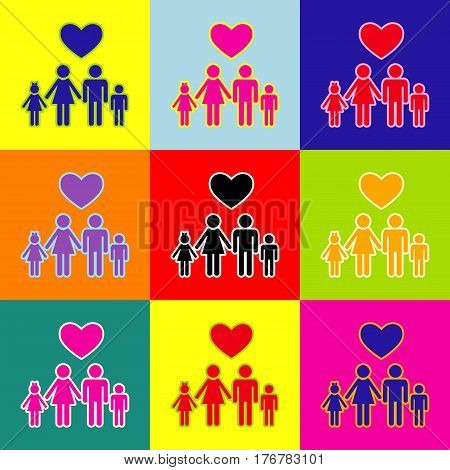 Family Symbol Heart. Vector & Photo (Free Trial) | Bigstock