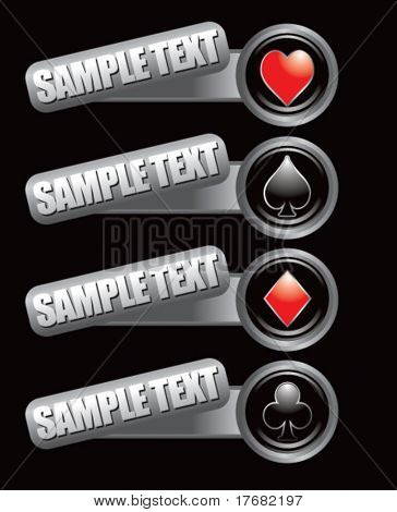 Playing Card Suits On Vector & Photo (Free Trial) | Bigstock