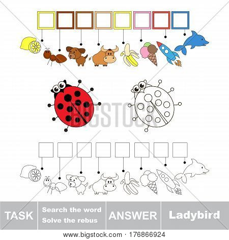 Vector Rebus Game Vector & Photo (Free Trial) | Bigstock