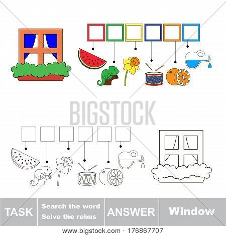 Vector Rebus Game Vector & Photo (Free Trial) | Bigstock