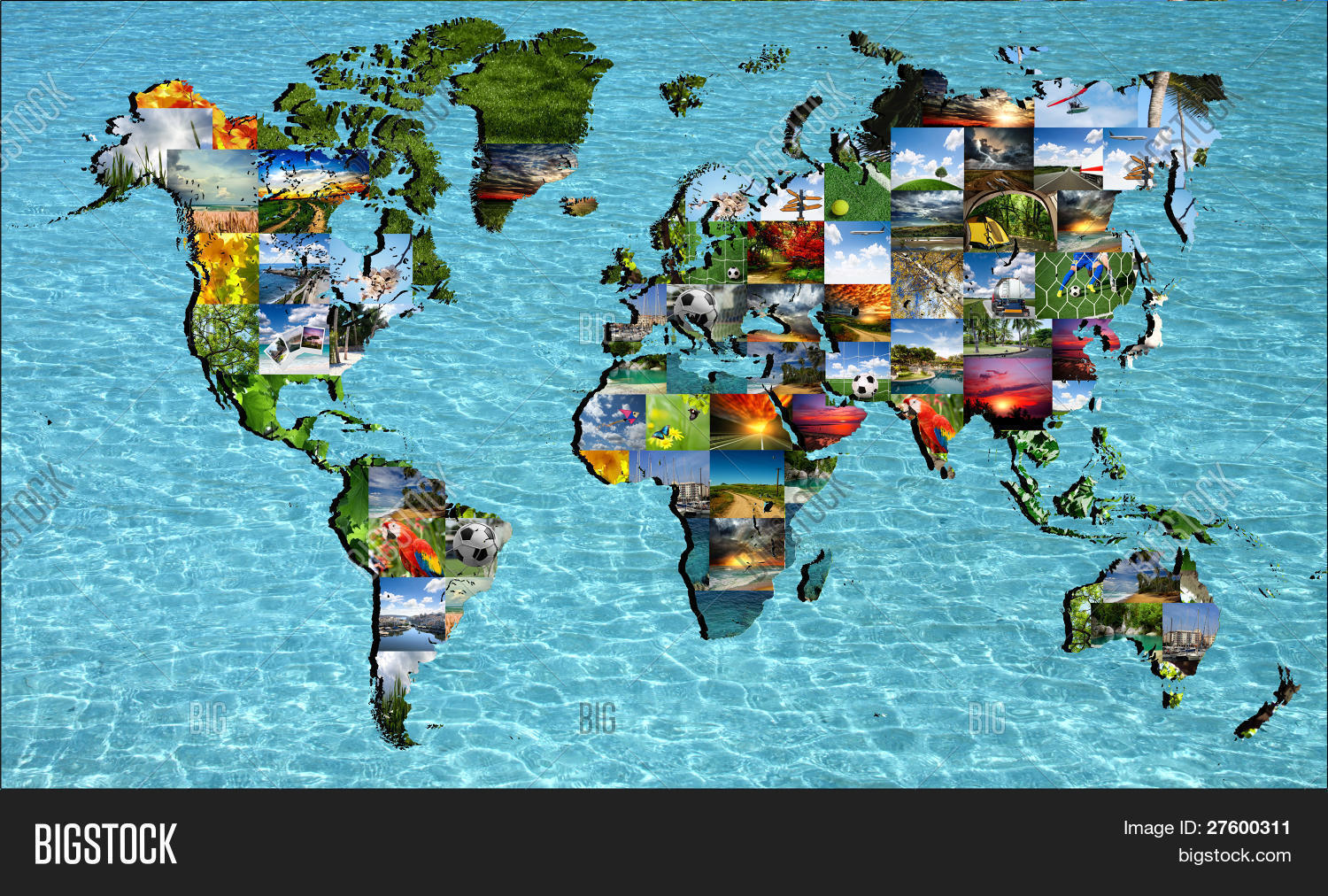 Map World Through Eyes Image & Photo (Free Trial) | Bigstock