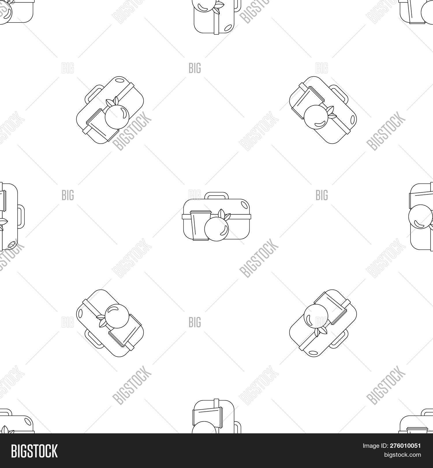 Apple Lunch Box Icon. Image & Photo (Free Trial) | Bigstock