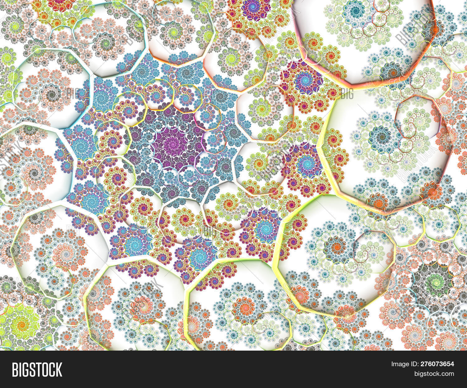 Colorful Snow Fractal Image & Photo (Free Trial) | Bigstock