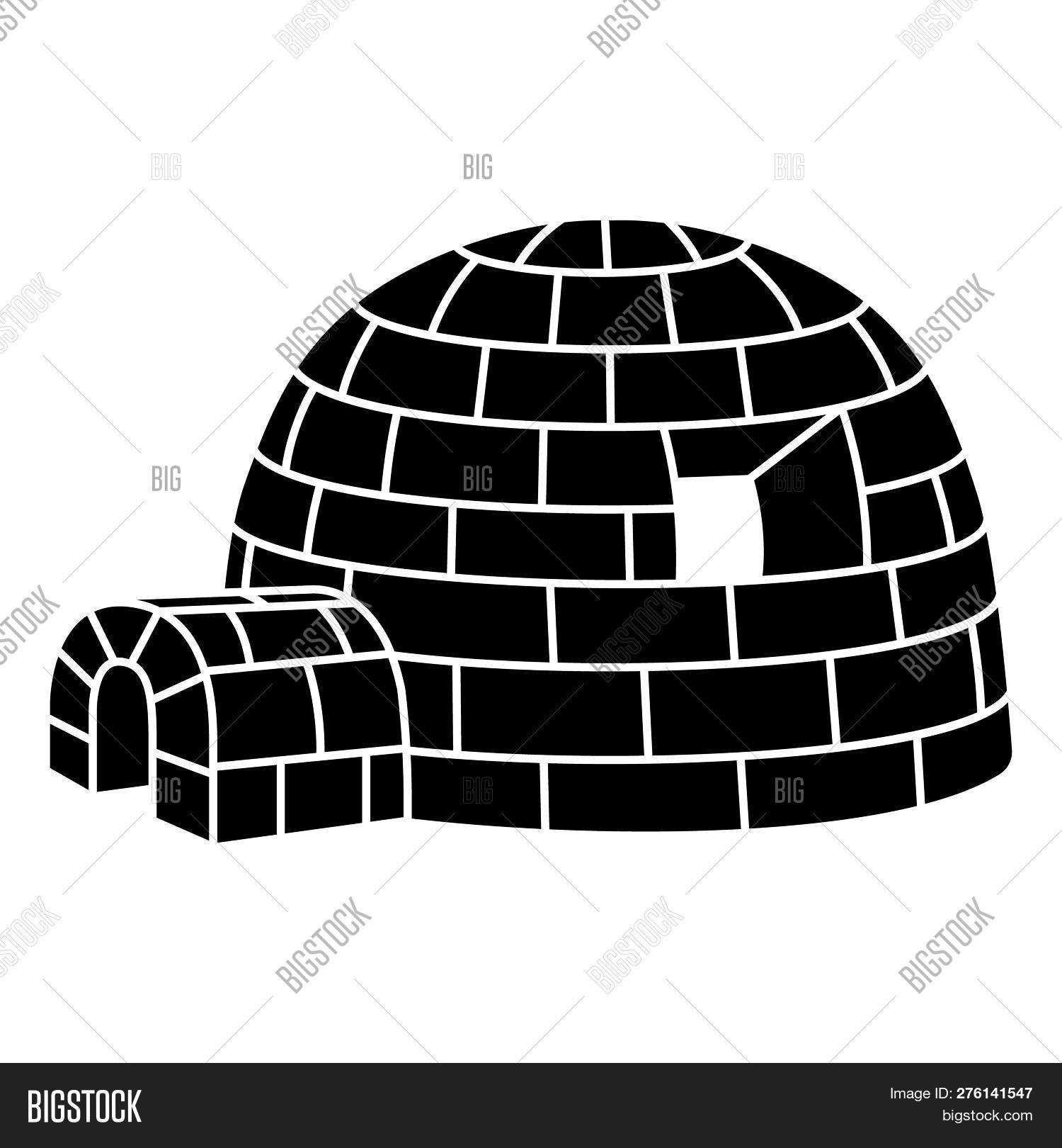 Eskimo Igloo Icon. Image & Photo (Free Trial) | Bigstock