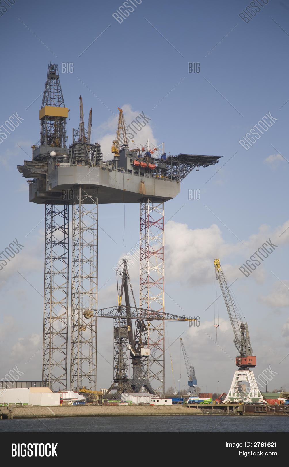 Oil Rig 4 Image & Photo (Free Trial) | Bigstock