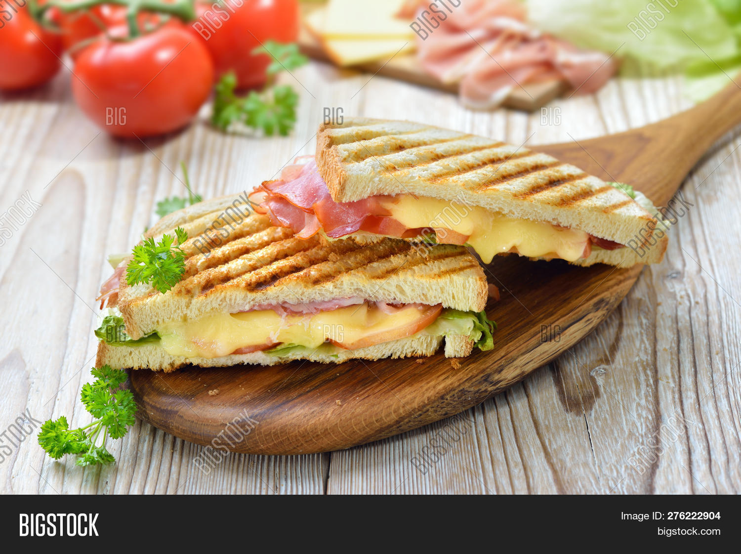 Grilled Pressed Toast Image & Photo (Free Trial) | Bigstock