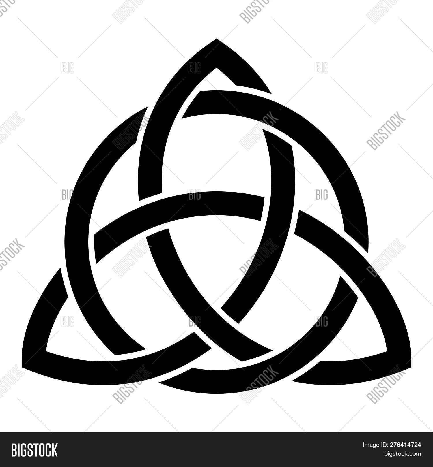 Triquetra Circle Vector & Photo (Free Trial) | Bigstock