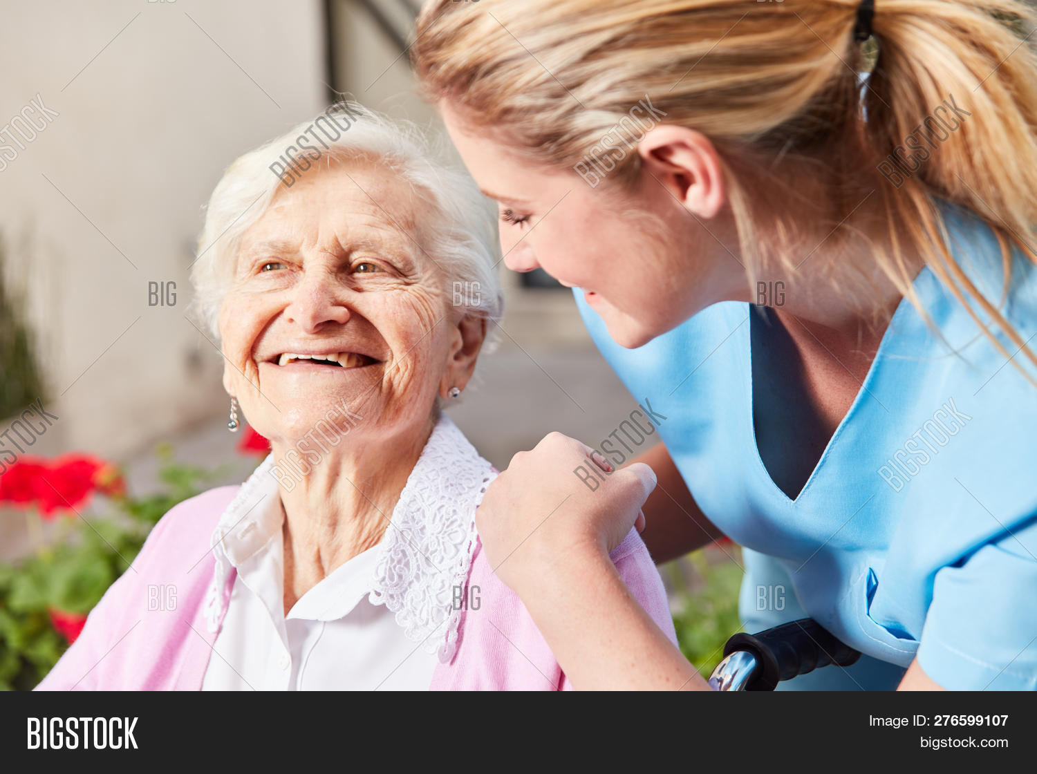 Caring Nurse Caring Image & Photo (Free Trial) | Bigstock