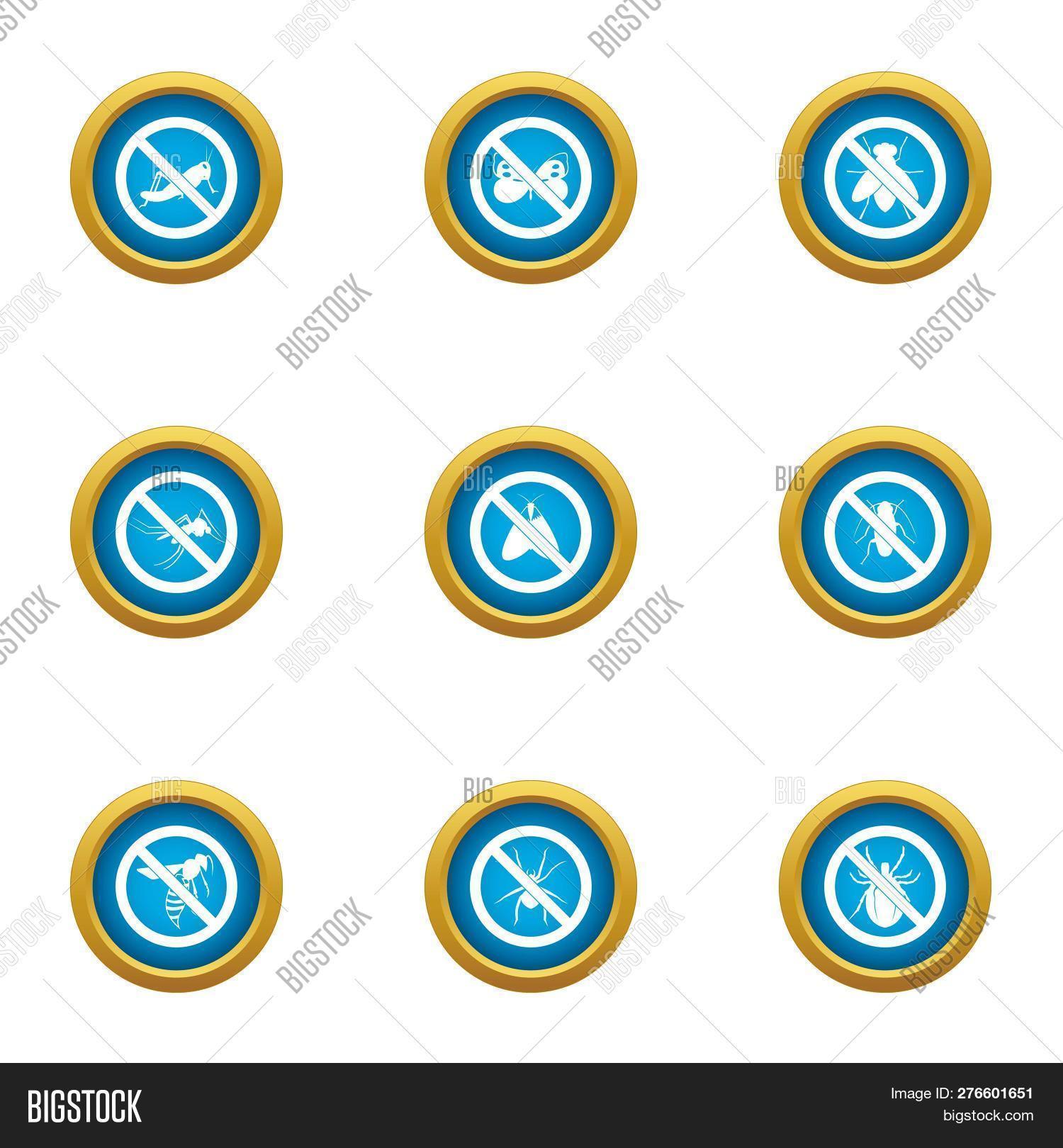 Interdiction Icons Set Image & Photo (Free Trial) | Bigstock